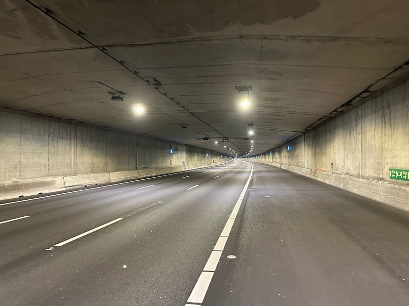 Verlichting in de Leidsche Rijntunnel compleet vervangen