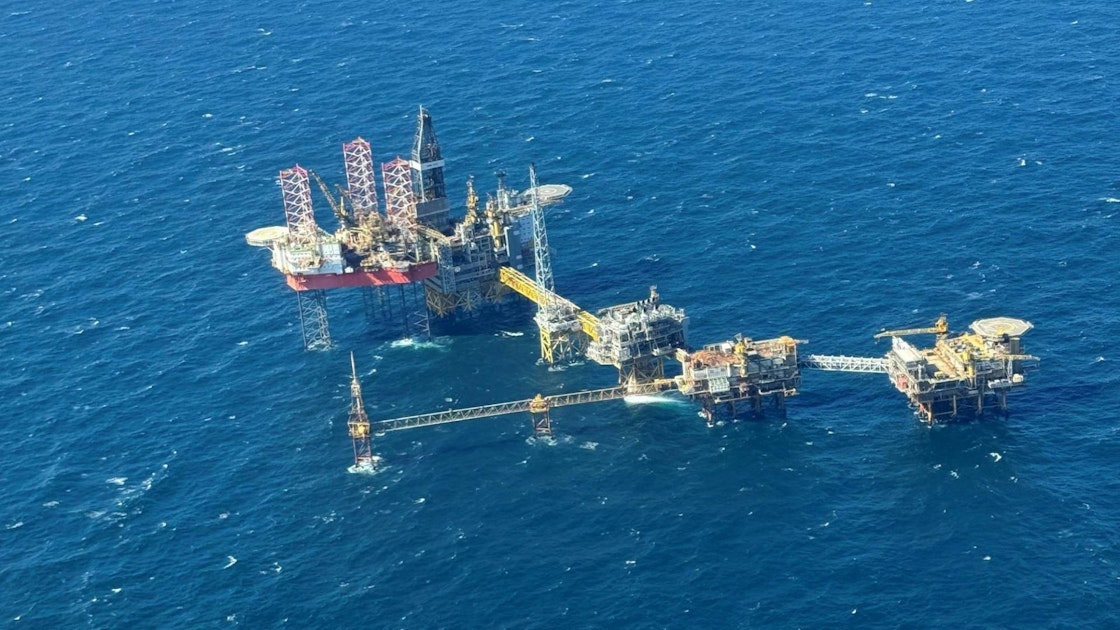 Large-scale inspection of oil and gas platforms on the North Sea