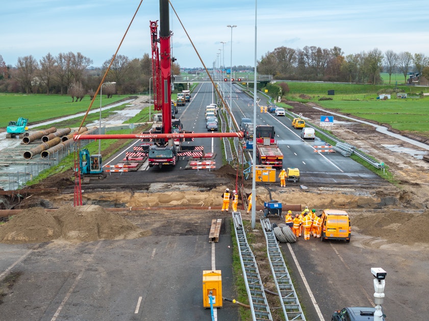 A27 dicht; 25 juli - 18 augustus 2025